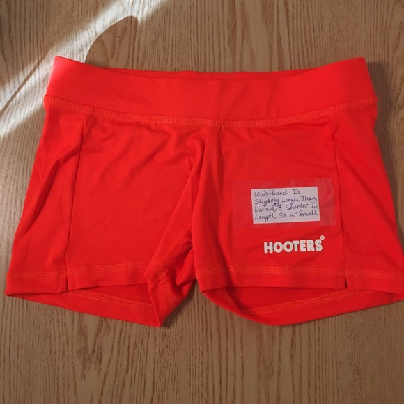 Hooters | Shorts | New Hooters Girl Sexy Uniform Shorts With Small Flaw ...